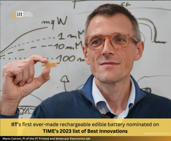 Edible Rechargeable Battery is one of TIME’s 200 Best Inventions of ...