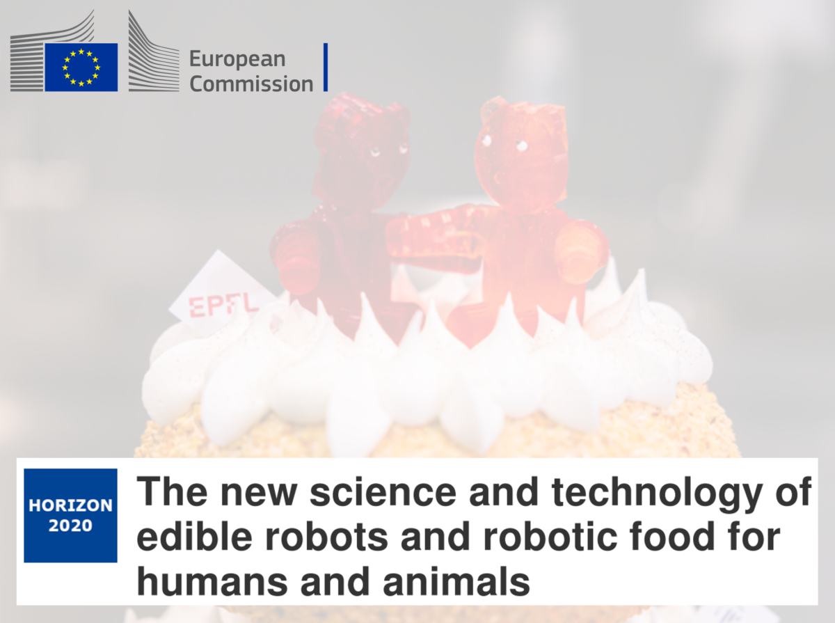 Robofood – The new science and technology of edible robots and robotic ...